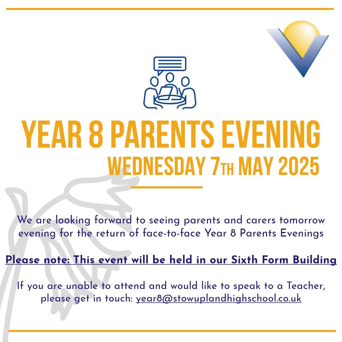 Stowupland High School - Year 8 Parents Evening